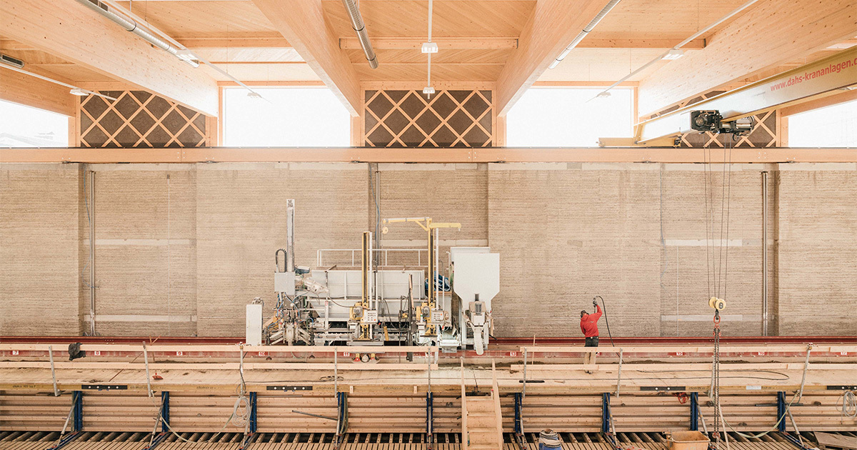 Lehm Ton Erde production hall